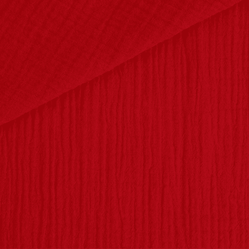 Muslin - Red - DIY fabrics