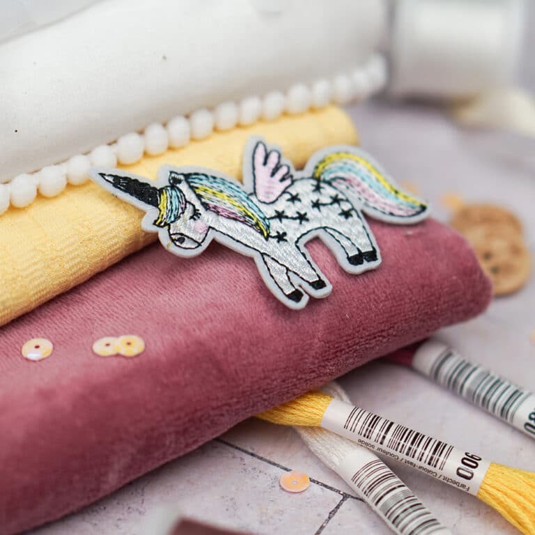 Einhorn - Patch - DIY Stoffe