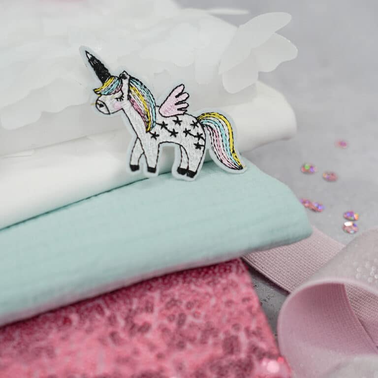 Einhorn - Patch - DIY Stoffe