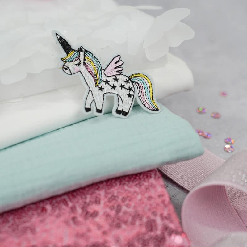 Einhorn - Patch - DIY Stoffe
