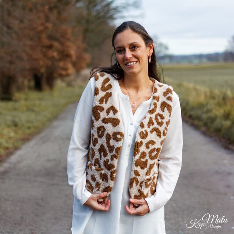 Weste Winalea – Anleitung & Schnittmuster - DIY Stoffe
