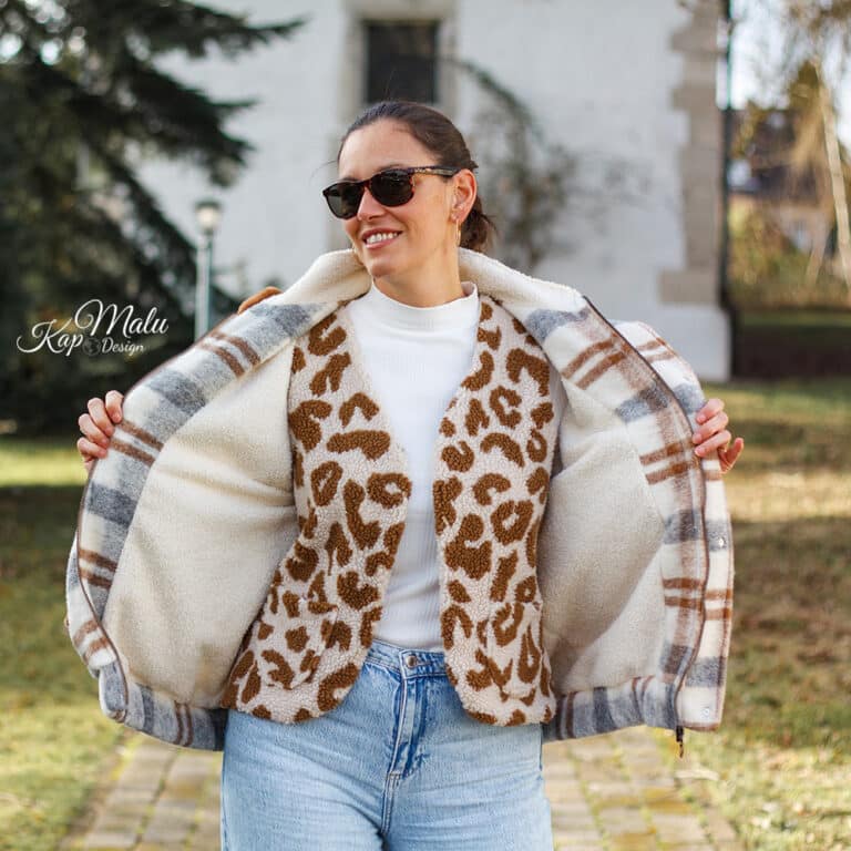 Weste Winalea – Anleitung & Schnittmuster - DIY Stoffe