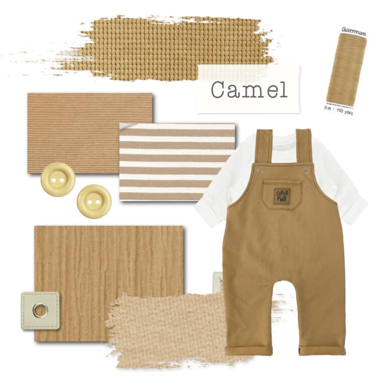 Farbpaket - Camel - DIY Stoffe