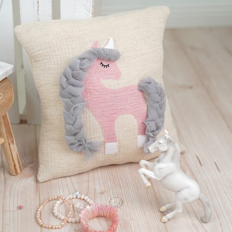 Kleines Einhorn - Applikationsvorlage inklusive Anleitung - DIY Stoffe