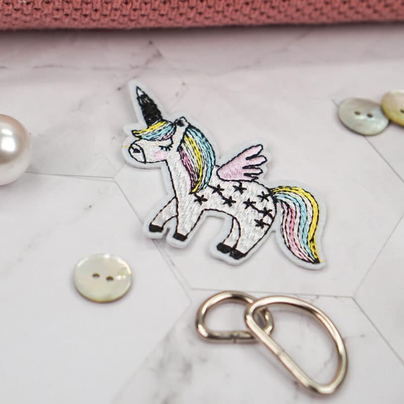 Einhorn - Patch - DIY Stoffe