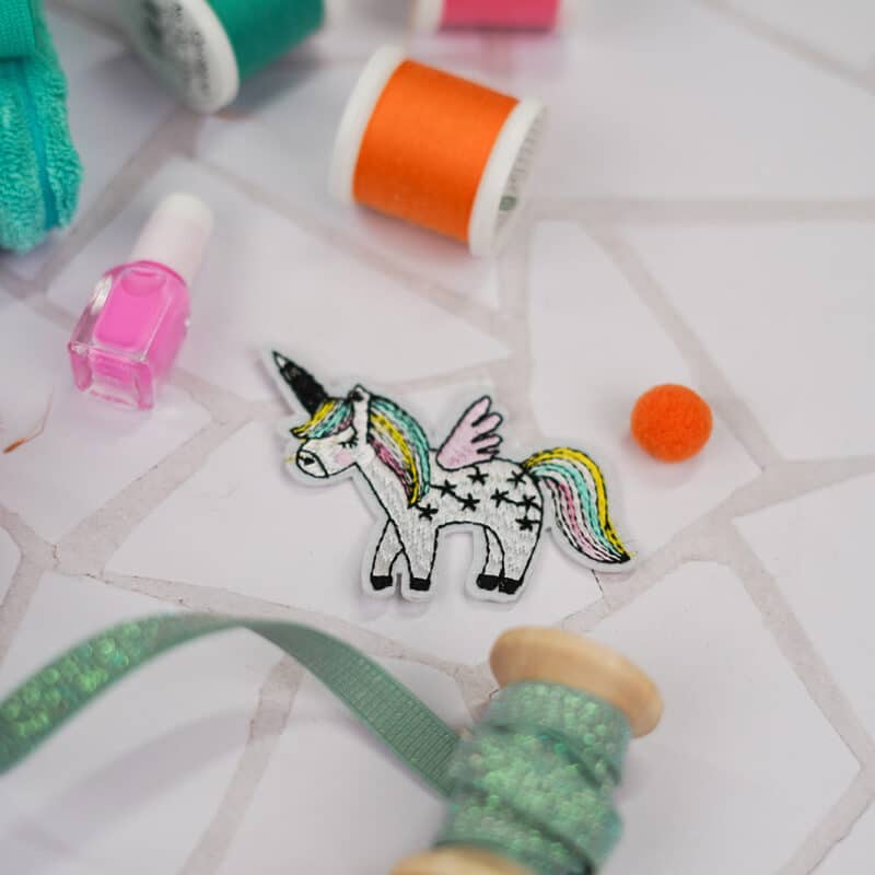 Einhorn - Patch - DIY Stoffe